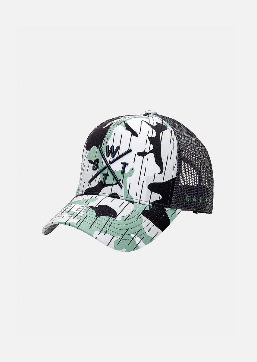 Tokyo Cap - Sage Green Print | WATTS – Watts-team