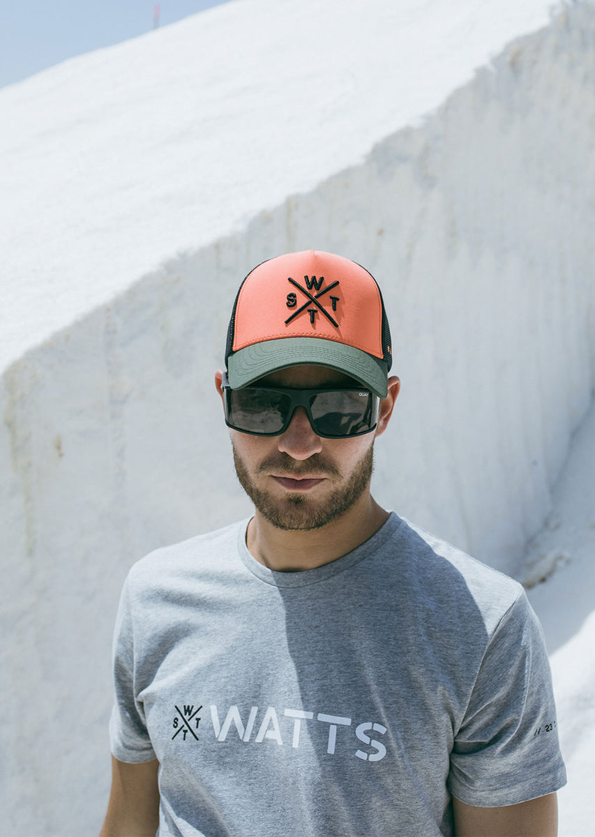 Tribe Cap - Coral & Dark Green | WATTS – Watts-team