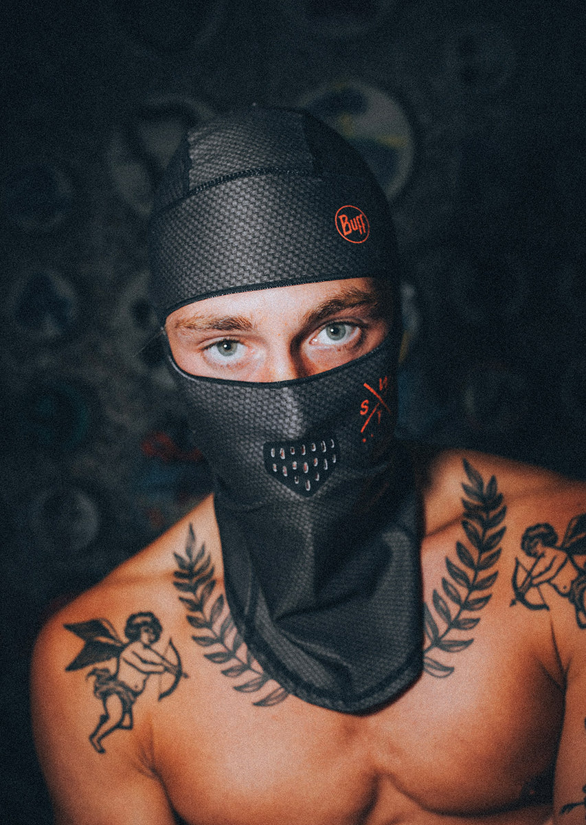 Wolf Balaclava - Dark Carbon Grey – Watts-team