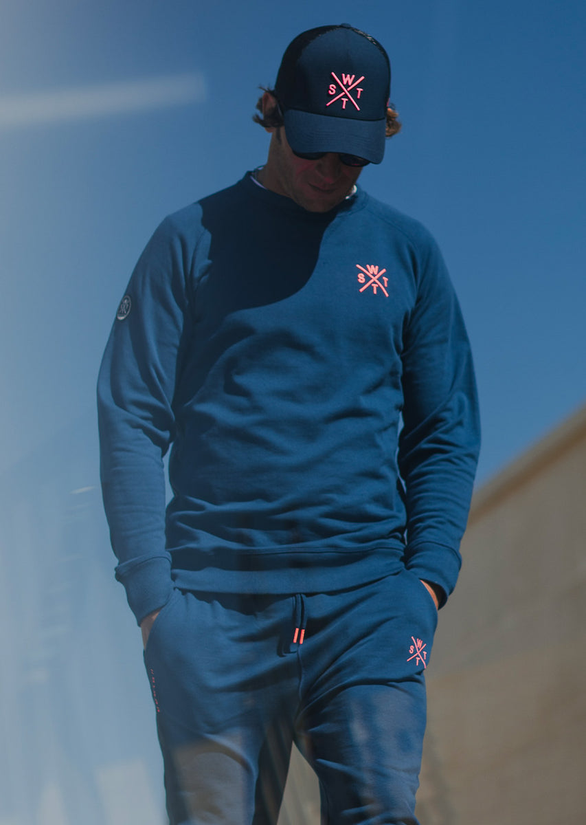 Switch Crew Neck Sweatshirt - Navy Blue | WATTS – Watts-team